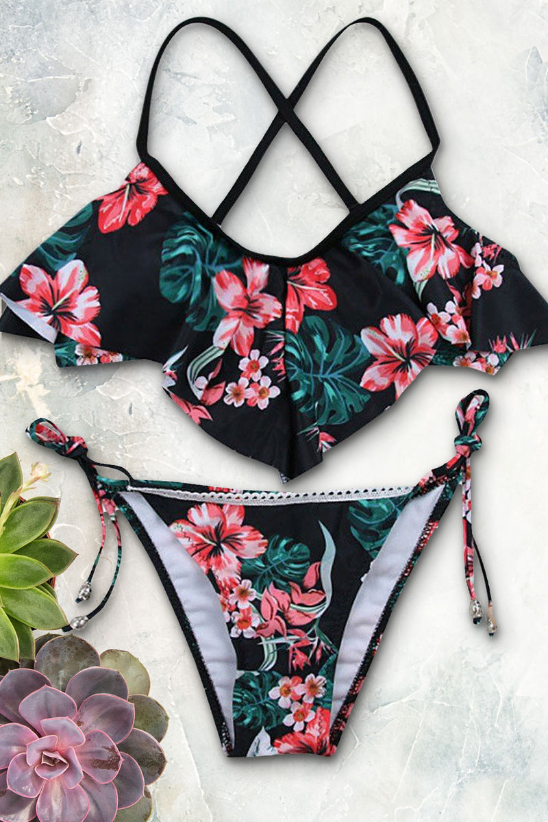 Bird of Paradise Bikini Set – IslandVibeSwimwear.com